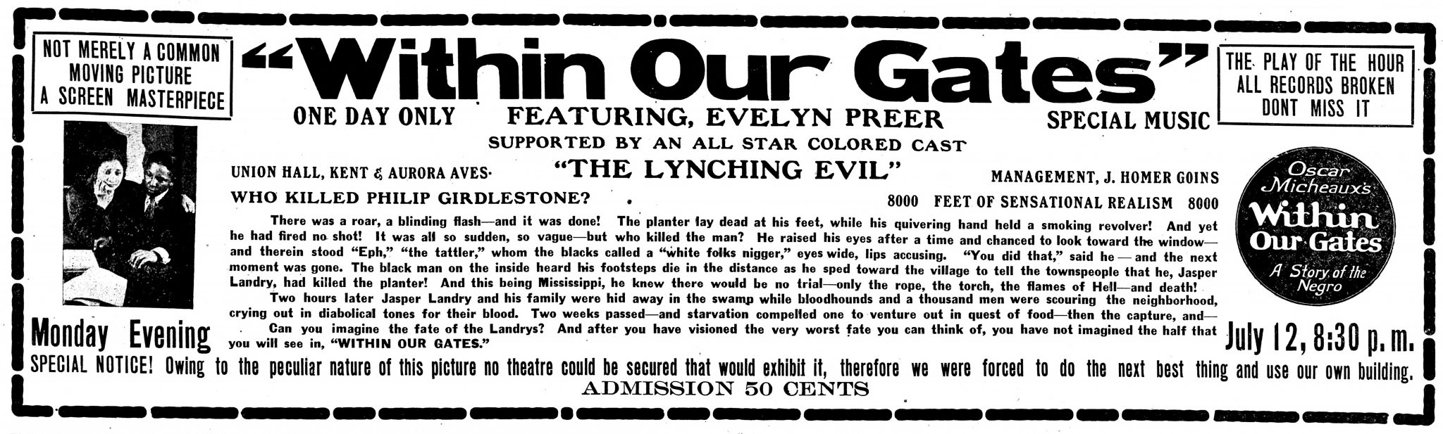 Evelyn Preer: The First Lady of Screen – Norman Studios